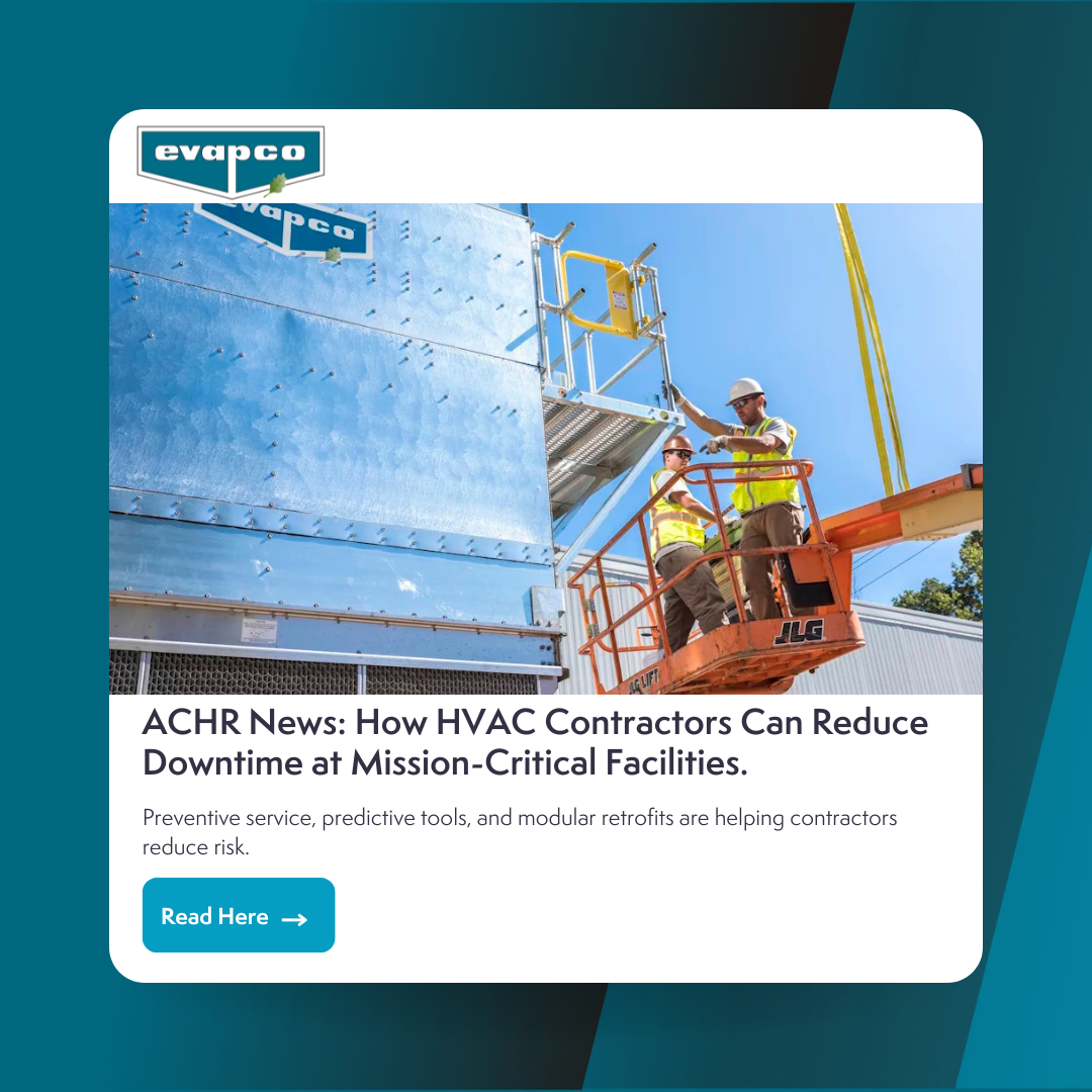 ACHR News: How HVAC Contractors Can Reduce Downtime at Mission-Critical ...